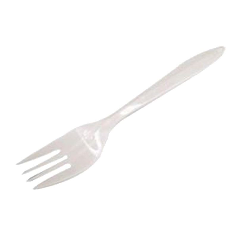 Medium Weight White Forks 1000Ct