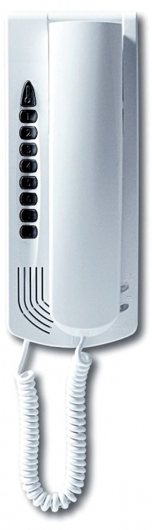 Buy Alpha Communications Wall Handset-Digibus Ser-White Online - Petrarca 2 Button Module