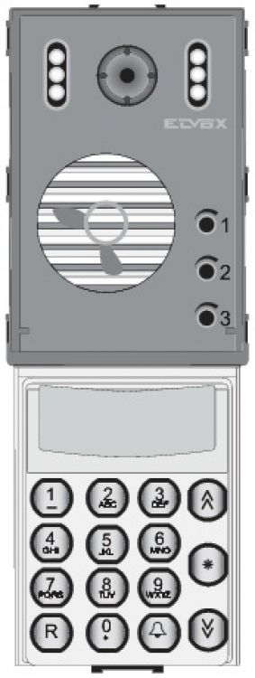 Digibus A/V Keypad For Ss Panl, Stainless Steel Finish With Electronic ...