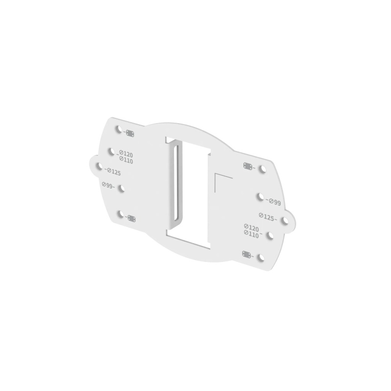 Buy Hanwha Vision Pole Mount Online - AFF-SBD-140PMB Pole Mount