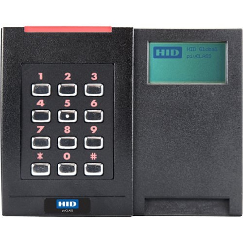 Hid Pivclass Se Rkcl40-P Dual Interface Smart Card Reader With Lcd, Low ...