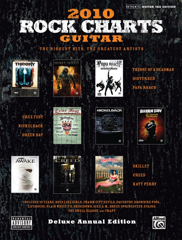 Buy Rock Charts Guitar 2010: Deluxe Annual Edition Book Online