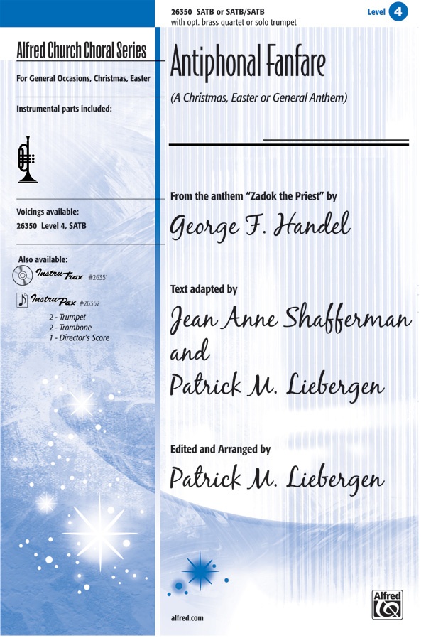 Buy Antiphonal Fanfare From Zadok The Priest Choral Octavo Online