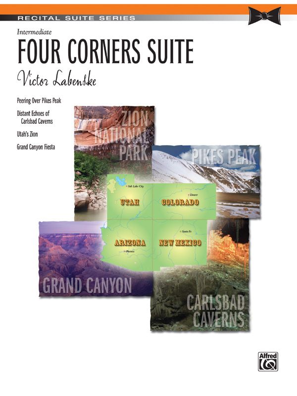 Four Corners Suite Sheet - Buy Piano Sheet Music Online