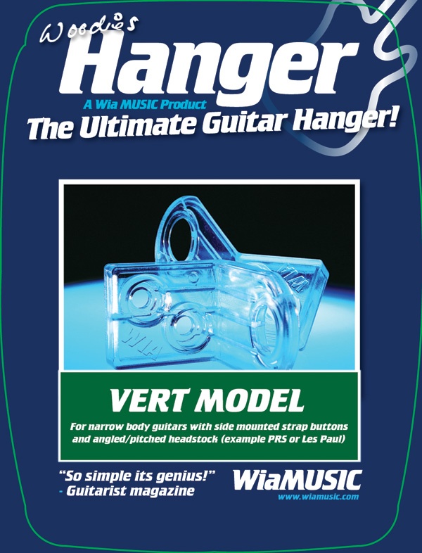 Buy Woodies Guitar Hanger VM02 Vertical Model Online: Best Guitar ...