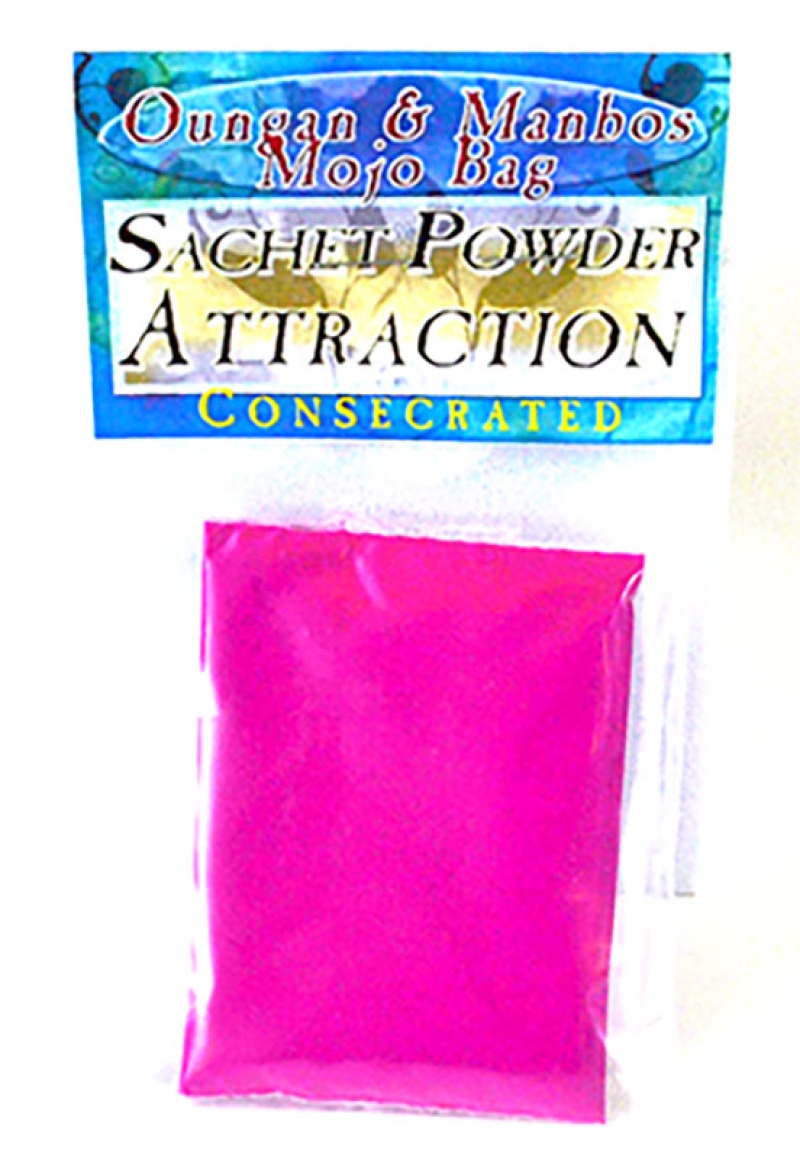 Buy 5Oz Attraction Sachet Powder Consecrated Online for Magical Beauty