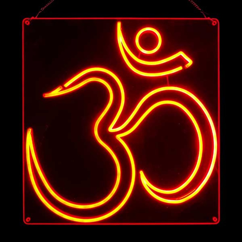 Led Neon Strip Light Diwali Aum Symbol Decoration - Lighted Sign - 21 ...