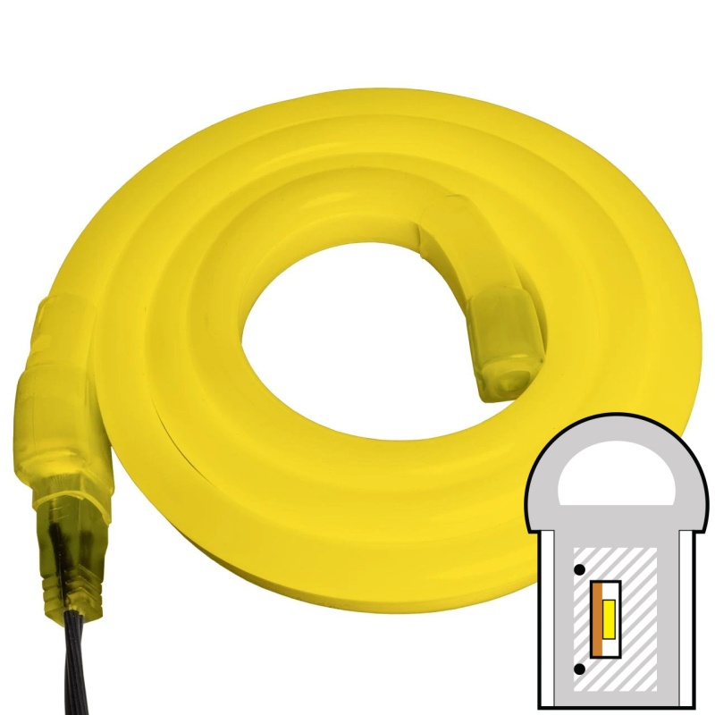 Yellow Smd Led Neon Rope Light - 120 Volt