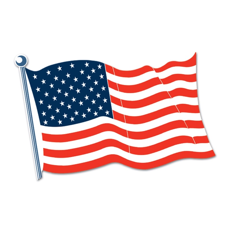 Buy American Flag Cutout Online - Premium Patriotic Decoration