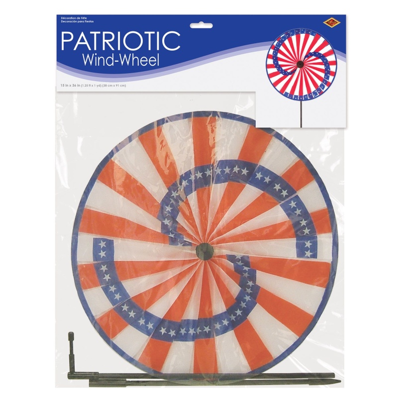 Patriotic Wind-Wheels