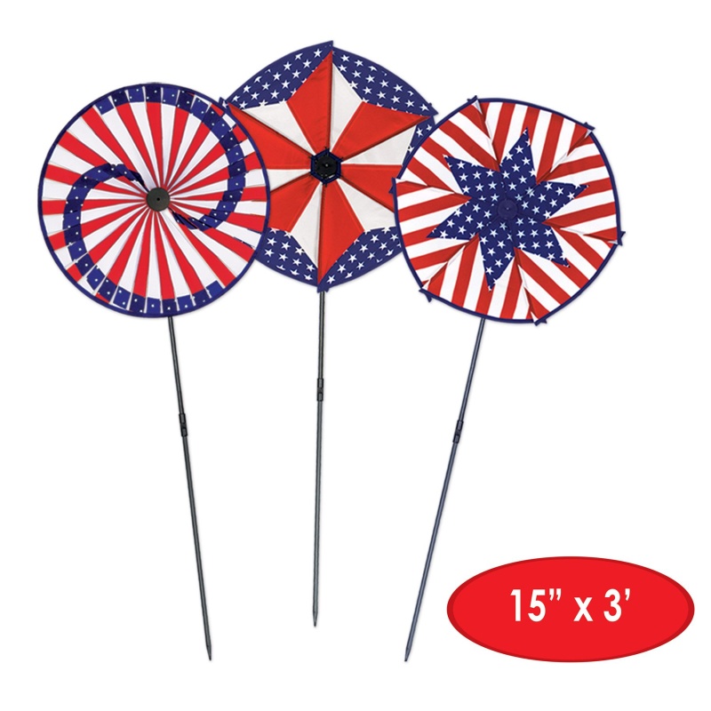 Patriotic Wind-Wheels