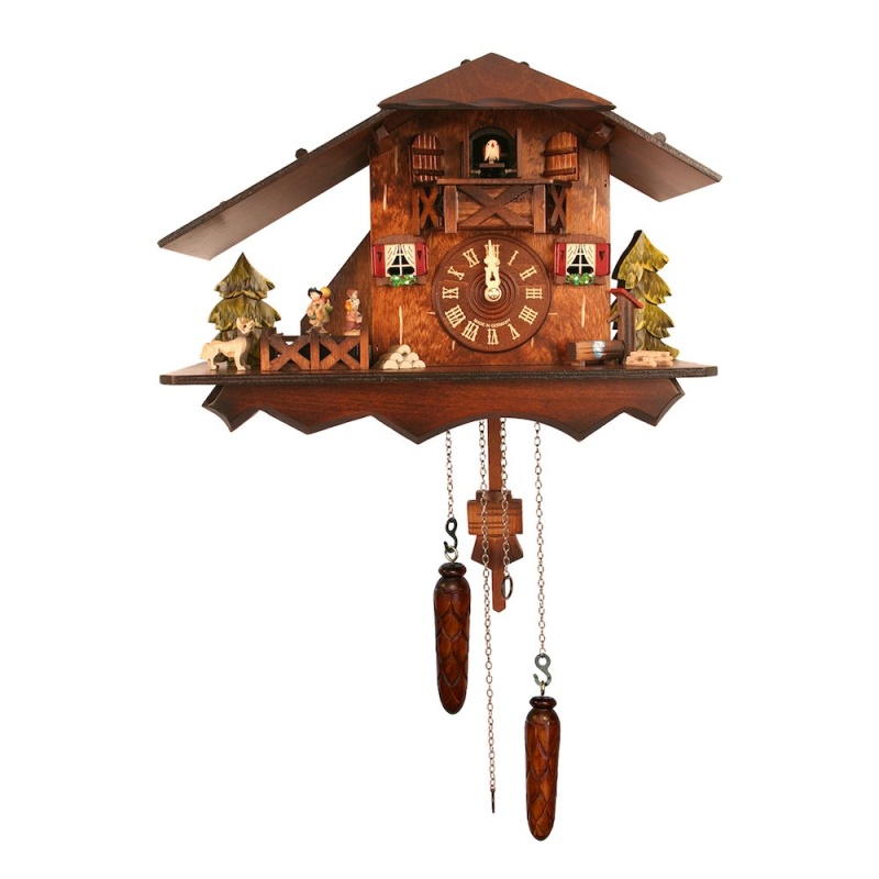 Alexander Taron 428QMT Engstler Battery Operated Full Size Cuckoo Clock