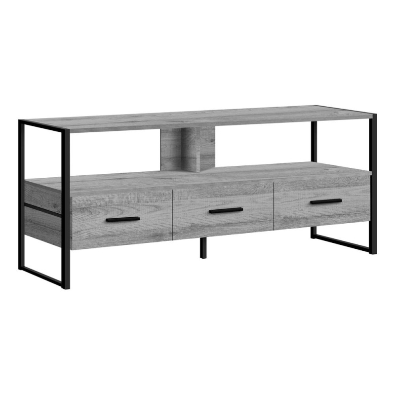 Buy Monarch 48 Inch TV Stand, Console, Media Entertainment Center with ...
