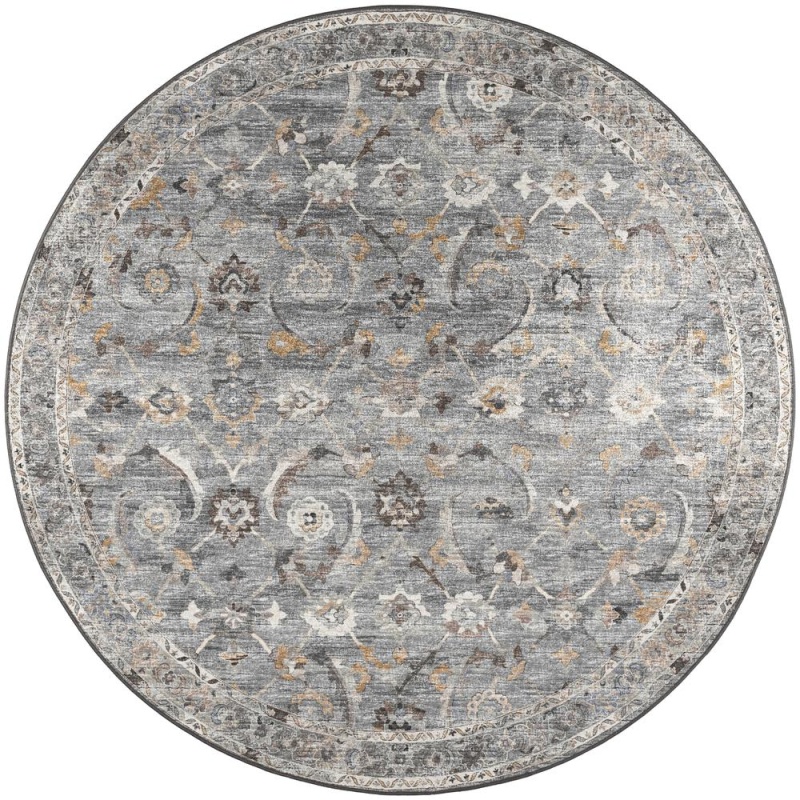 Buy Jericho JC4 Silver 10' x 10' Round Rug Online - Dalyn Rug Company