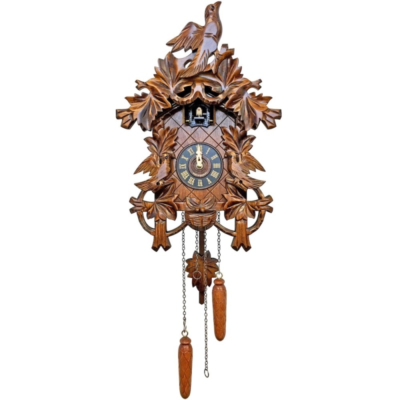 Engstler Full Size Battery Operated Cuckoo Clock 14H x 10W x 6D