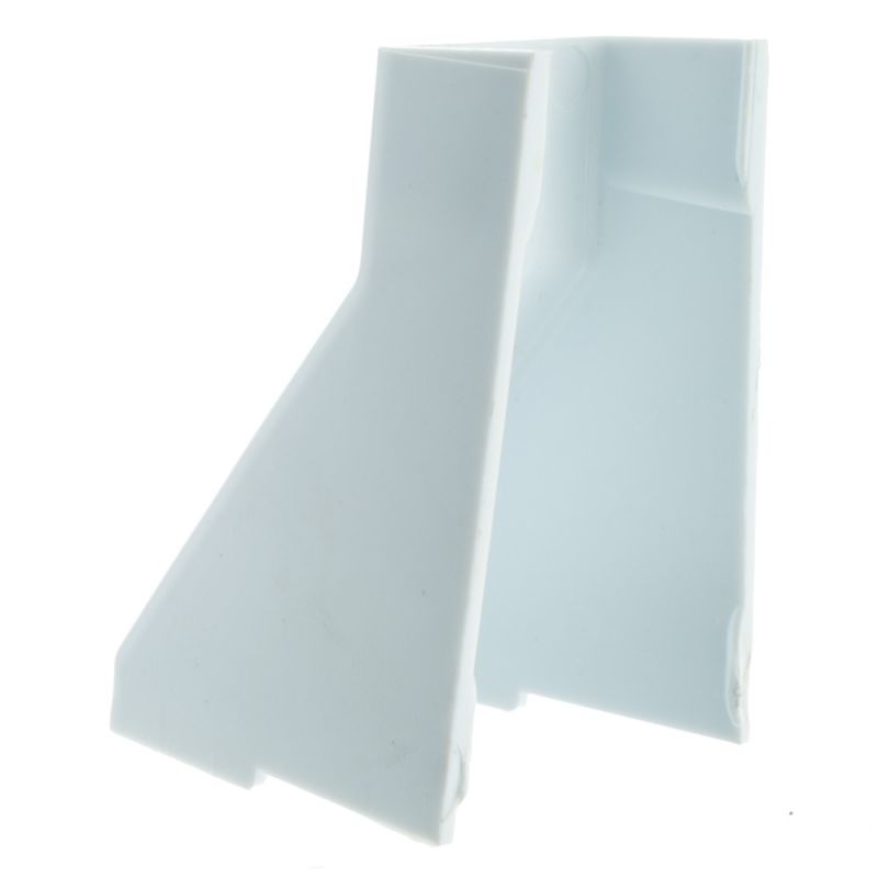 1.25 In Surface Mount Cable Raceway, Ceiling Entry, White