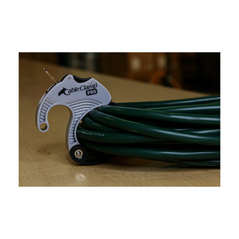 Cable Clamp Pro - Medium - Platinum/Black, 11Pk