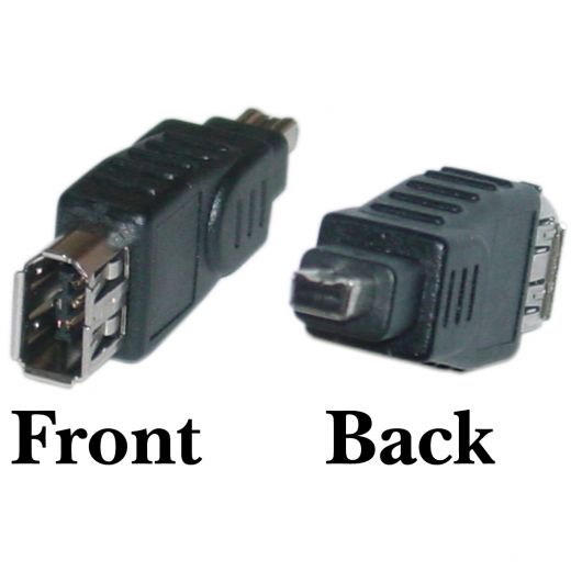 Buy Firewire Adapter 6 Pin Female to 4 Pin Male IEEE-1394a Online