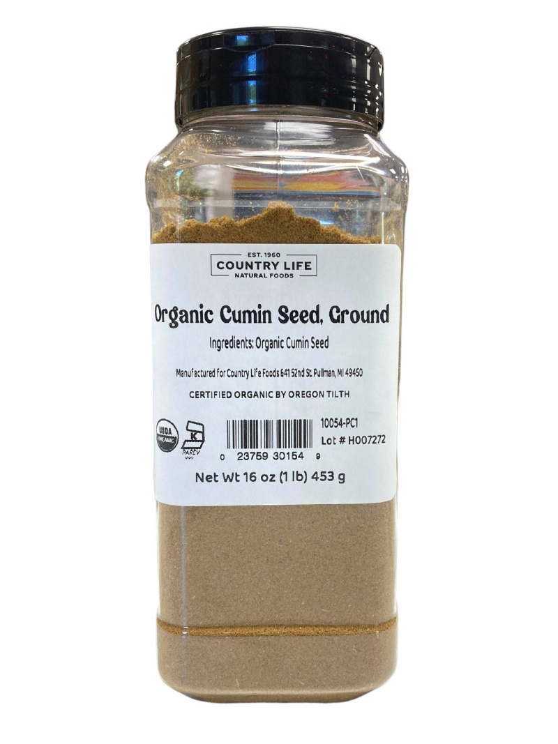 Organic Ground Cumin Seed by Oregon Spice Company - 1 Lb Bag