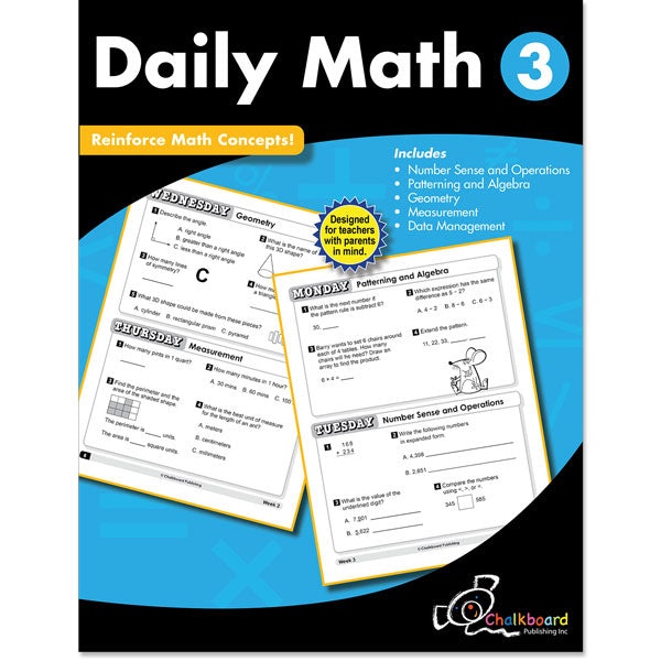 Daily Math Workbook Grade 3