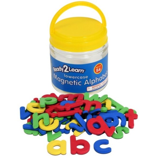 Magnetic Foam Alphabet Sets - Lowercase, 54 Pieces