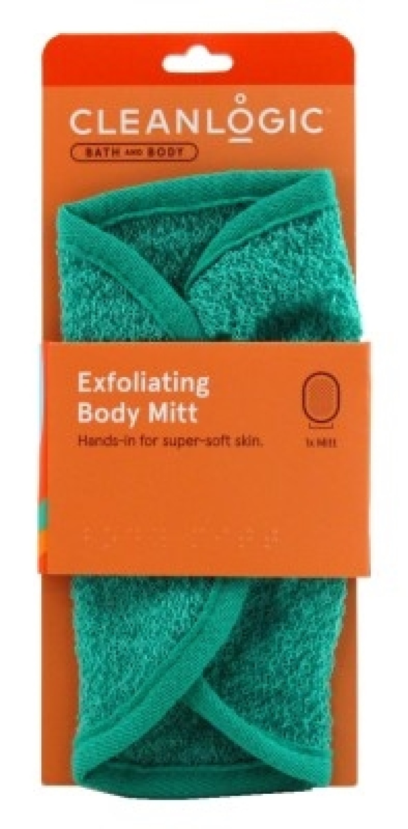 Bl Clean Logic Bath & Body Exfoliating Body Mitt - Pack Of 3