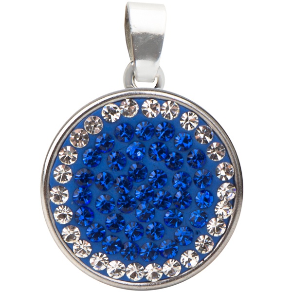 Buy Classic Snap Pendant - Sapphire/Crystal (Periwinkle/Crystal) Online ...