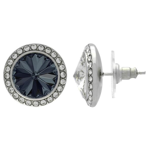 Buy Crystalized Dreamtime Crystal Stud Earrings Online - Graphite ...