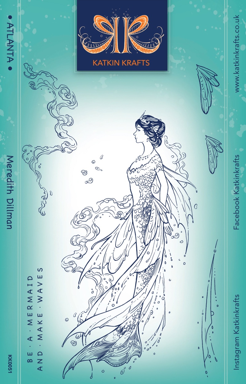 Buy Katkin Krafts Atlanta 6 In X 8 In Clear Stamp Set Online