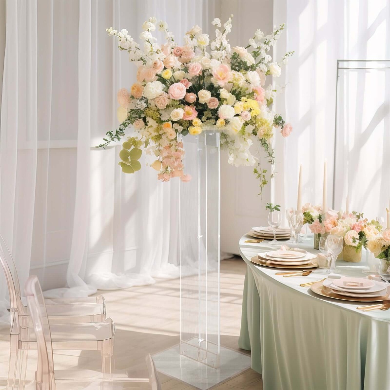 Buy Heavy Duty Acrylic Wedding Aisle Display Stands Online