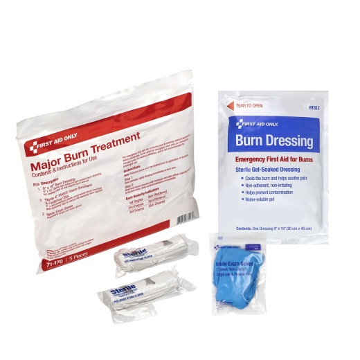 5 Piece First Aid Triage Severe Burn Treatment Pack