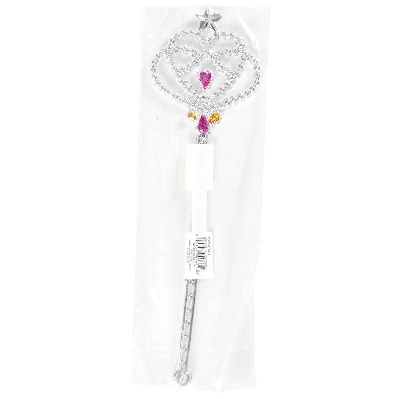 Buy Silver Plastic Wands Online - Princess Party Accessories