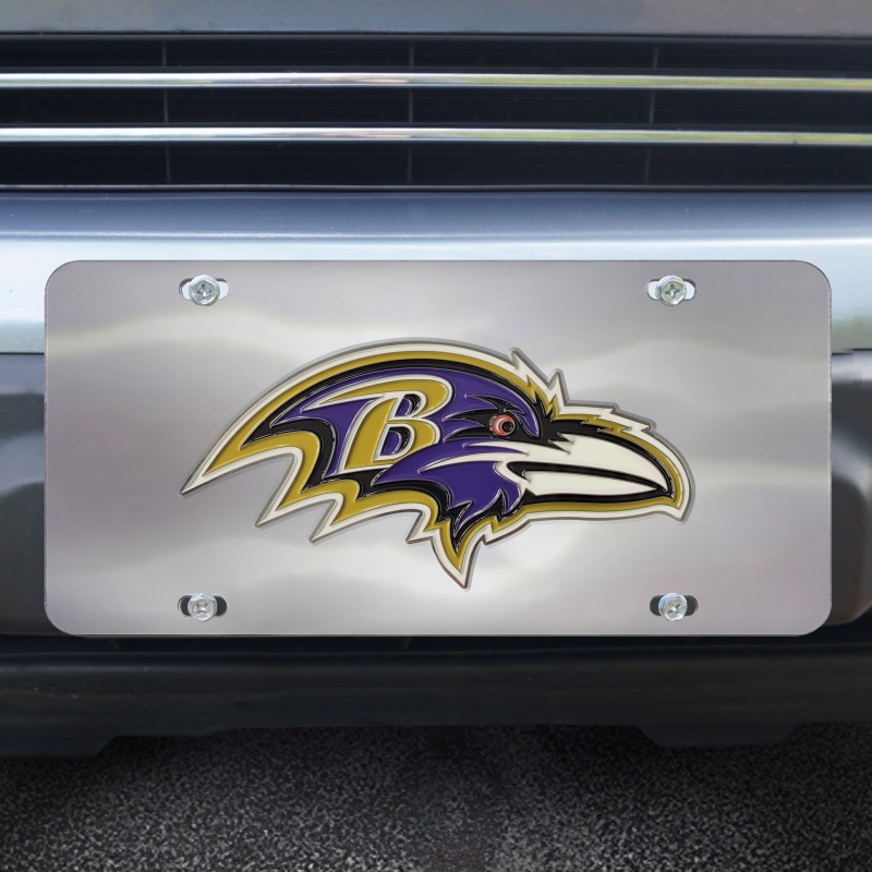 Baltimore Ravens Diecast License Plate - Buy Online Today!