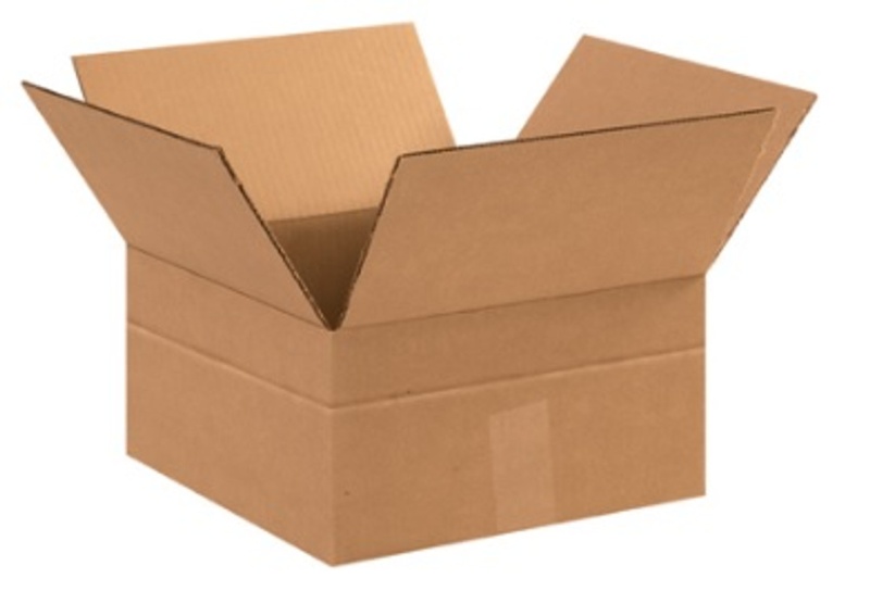 12 X 12 X 4 Multi Depth Corrugated Cardboard Shipping Boxes 25 Bundle