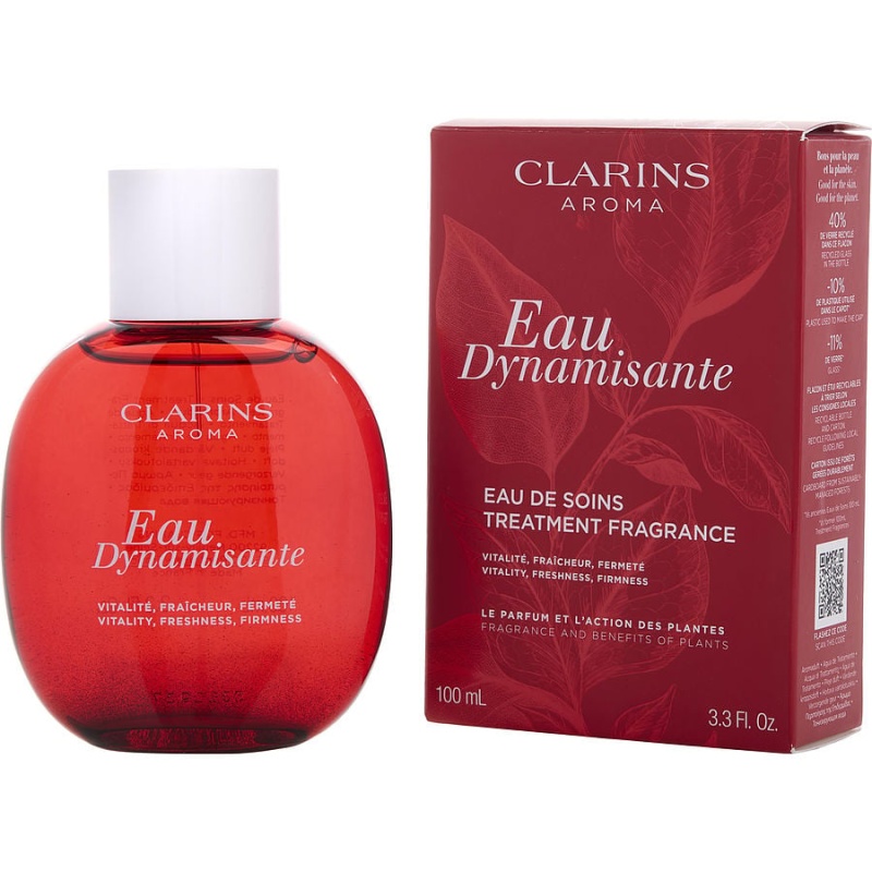 Clarins Eau Dynamisante Treatment Fragrance Spray for Women, 3.4 Oz