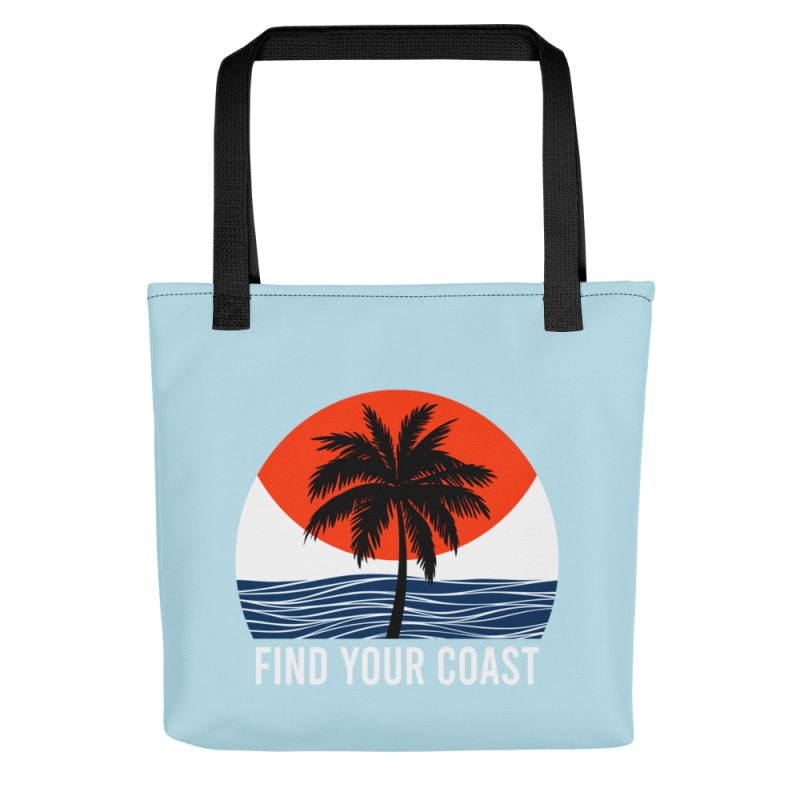 Buy Find Your Coast Tote Bag Online with Bull Denim Handles