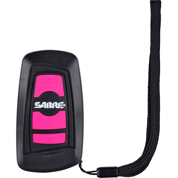Sabre Sabre 3-In-1 Key Fob Stun Gun Pink