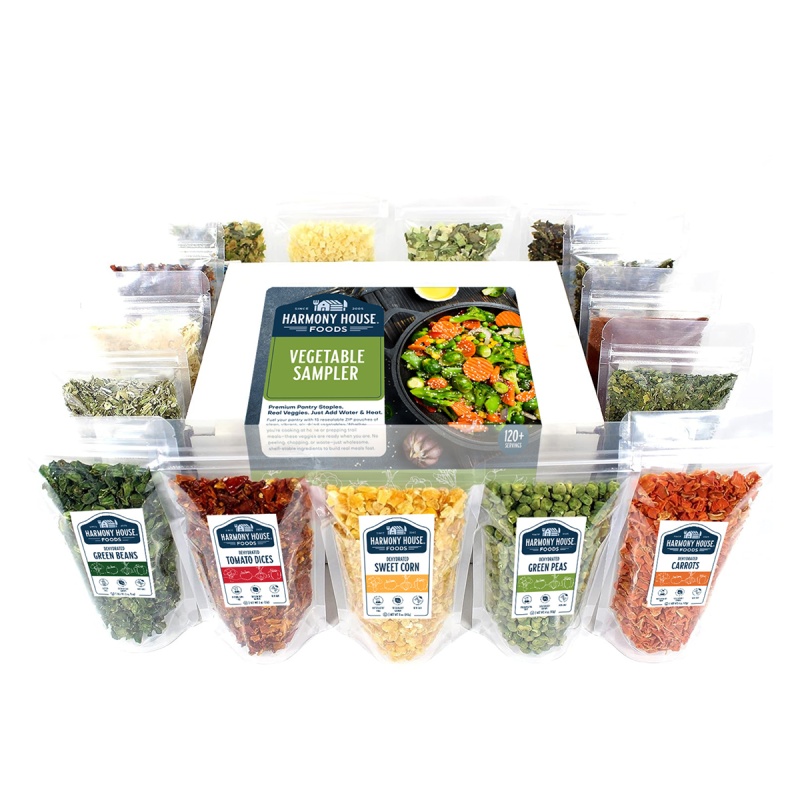 Buy Vegetable Sampler Online - 15 Zip Pouches