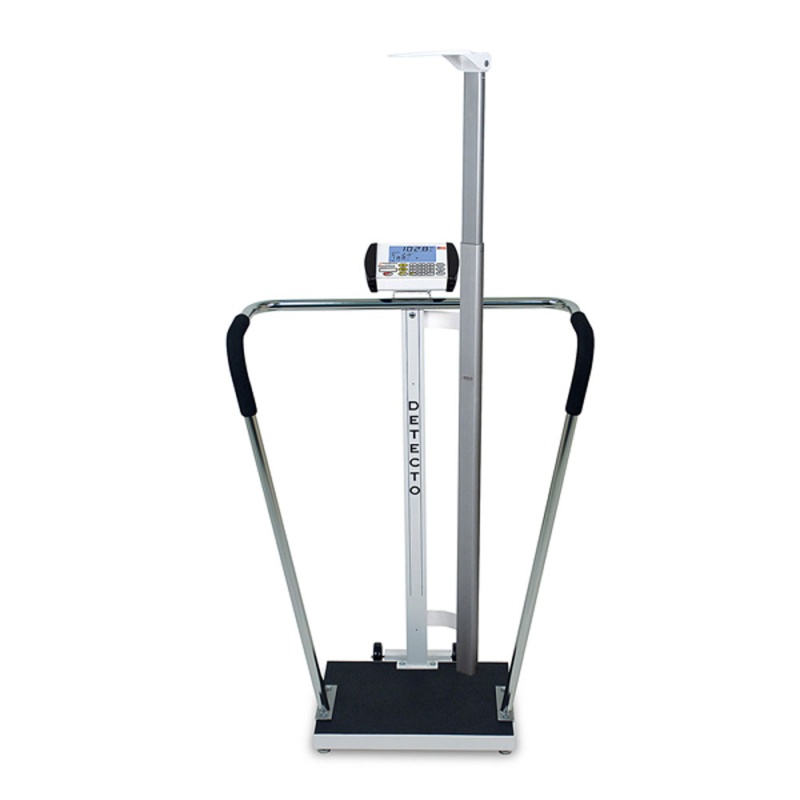 Detecto Bariatric Scale With Height Rod-600 Lb/270 Kg Capacity