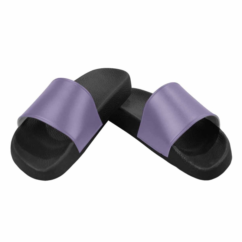 Mens Slide Sandals, Purple Haze Flip Flops