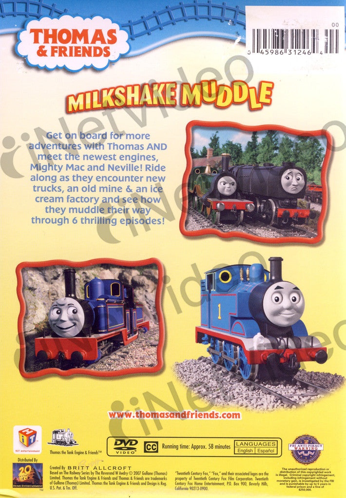 Thomas And Friends -Milkshake Muddle (With Toy Train) (Boxset)