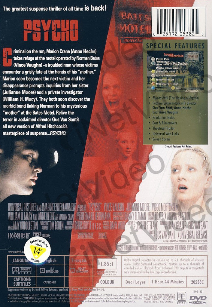 Psycho (Anne Heche) - Collector's Edition