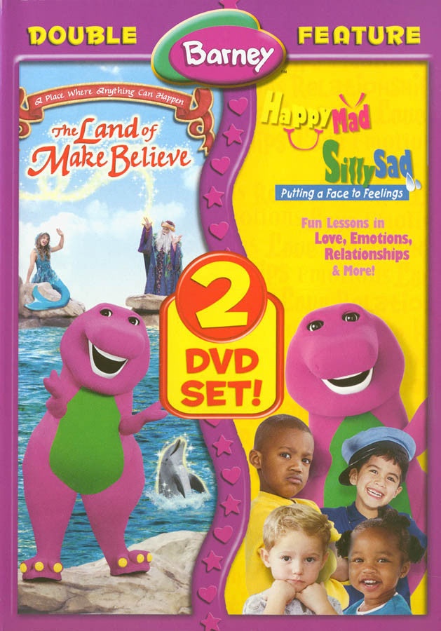 Buy Barney - The Land Of Make Believe/Happy Mad Silly Sad (Double ...