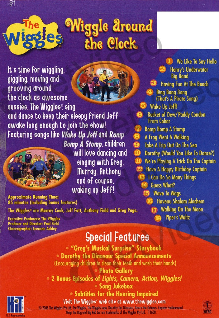 The Wiggles - Wiggle Around The Clock
