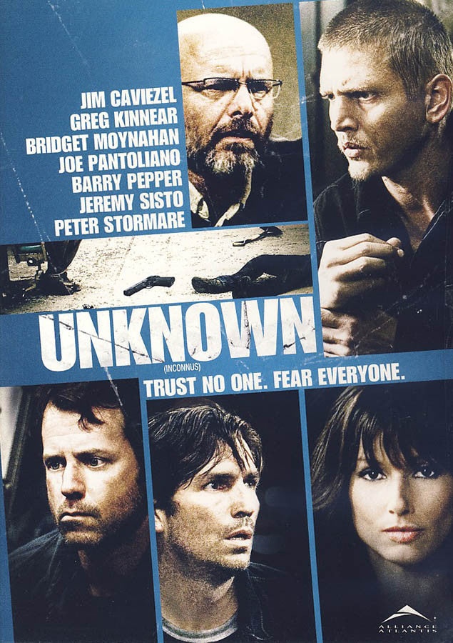 Buy Unknown DVD Online - Starring Jim Caviezel - Bilingual