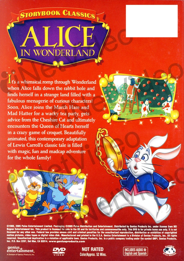 Alice In Wonderland (Storybook Classic)
