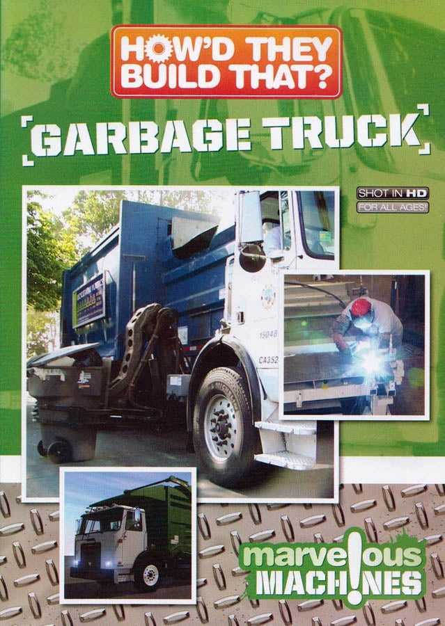 Buy How'd They Build That - Garbage Truck DVD Online