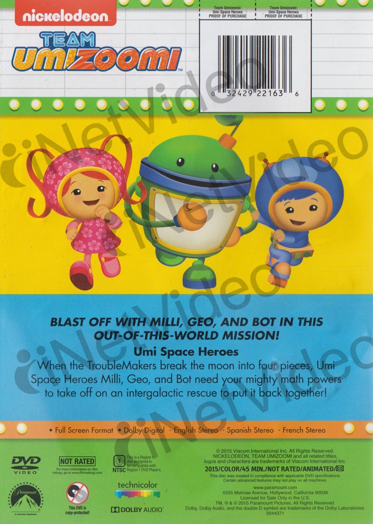 Team Umizoomi: Umi Space Heroes