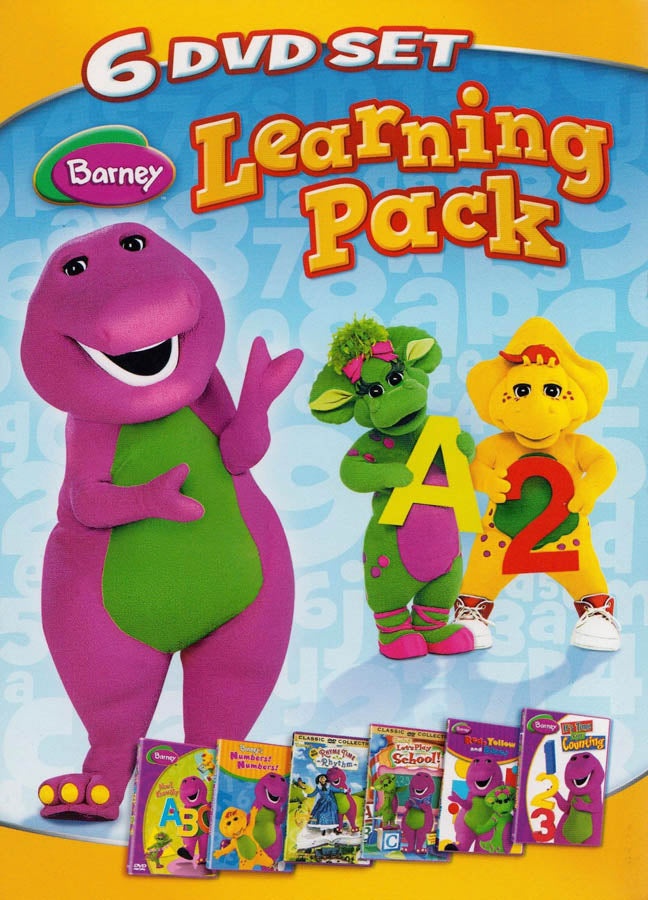 Buy Barney - Learning Pack (Boxset) Online - Educational DVDs for Kids