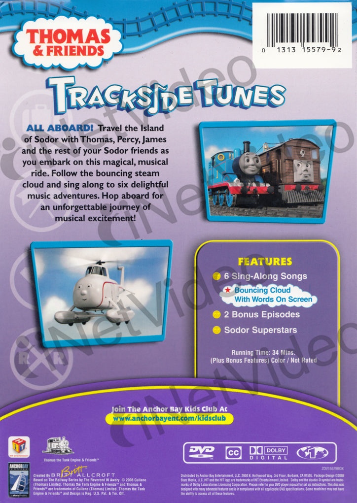 Thomas And Friends - Trackside Tunes With Toys (Boxset)